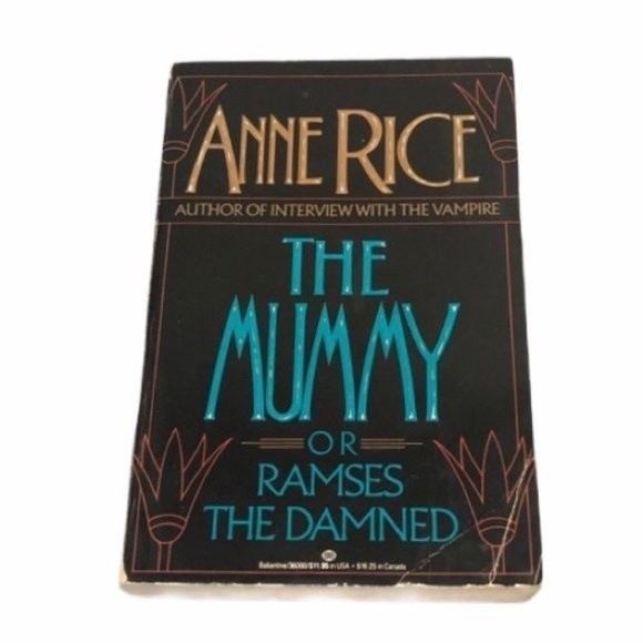 Vintage | Accents | Anne Rice Mummy Ramses The Damned First Edition ...
